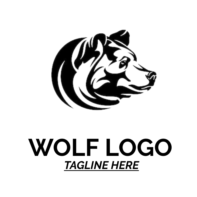 WOLF LOGO Template | PosterMyWall