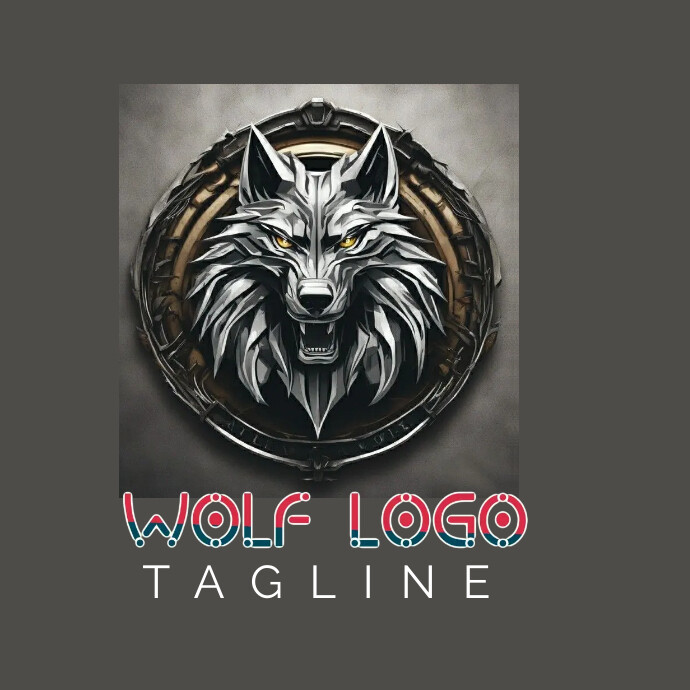 wolf logo Template | PosterMyWall