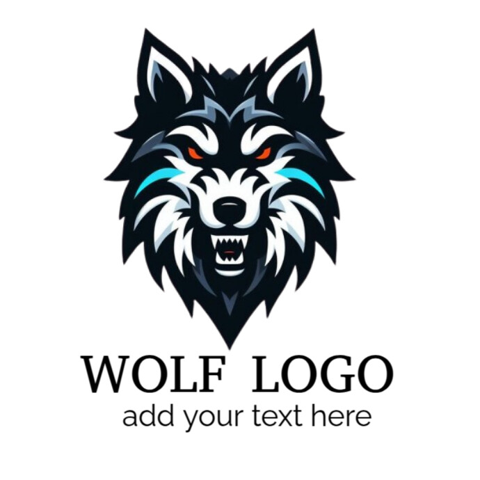 wolf LOGO Template | PosterMyWall