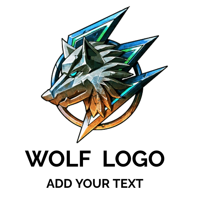 WOLF LOGO Template | PosterMyWall