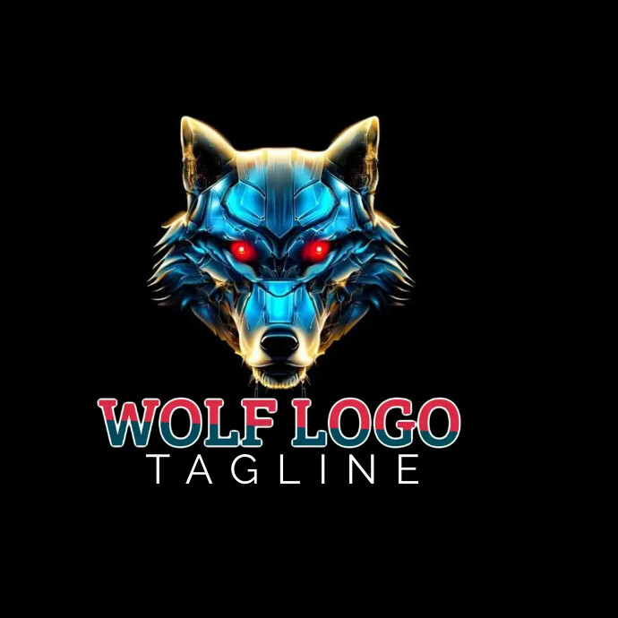 WOLF LOGO Template | PosterMyWall