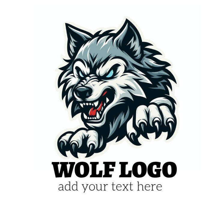 WOLF LOGO Template | PosterMyWall