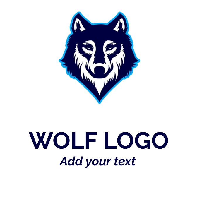 WOLF LOGO Template | PosterMyWall