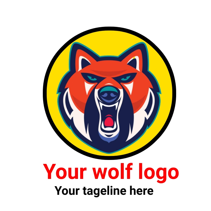 wolf logo Template | PosterMyWall