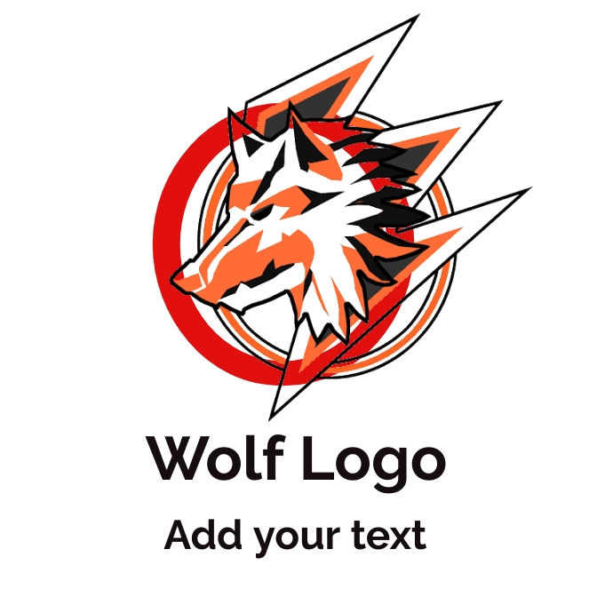 Wolf Logo Template | PosterMyWall