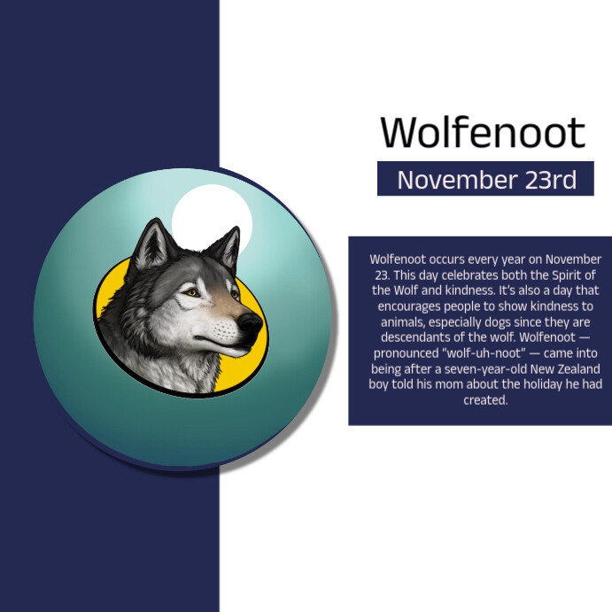 wolfenoot Template | PosterMyWall