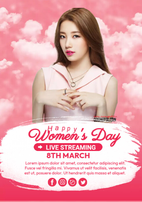 woman's Day Template | PosterMyWall