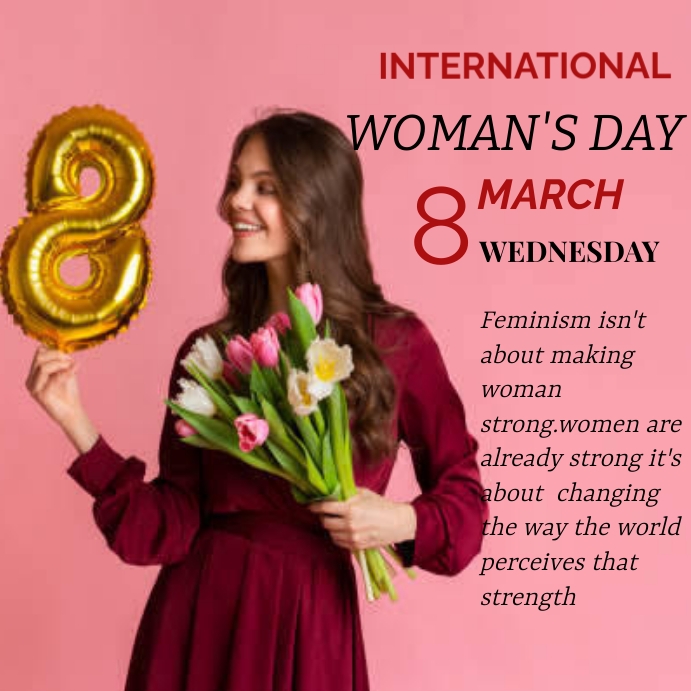 Woman's day Instagram post Template | PosterMyWall