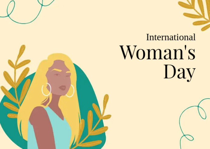 Woman's Day Postcard Template | PosterMyWall