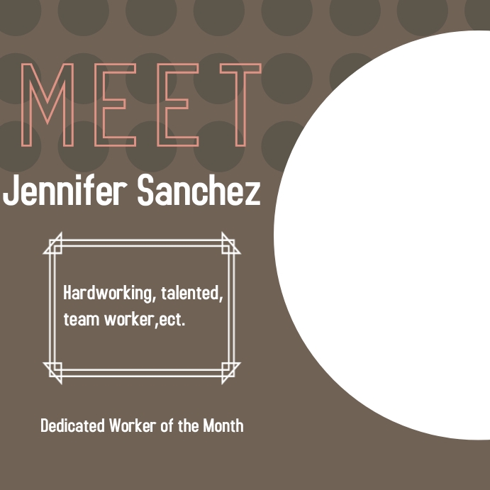 Woman Business Meet Worker Template | PosterMyWall