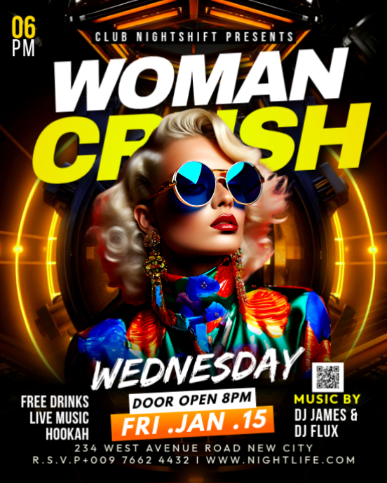 Woman Crush Wednesday Party Wcw Ladies Night Club Music Dj Nightlife ...