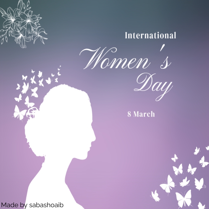 Woman day Template | PosterMyWall
