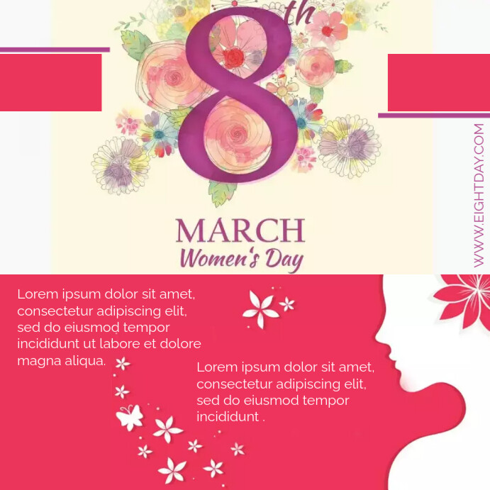 Plantilla de WOMAN DAY | PosterMyWall