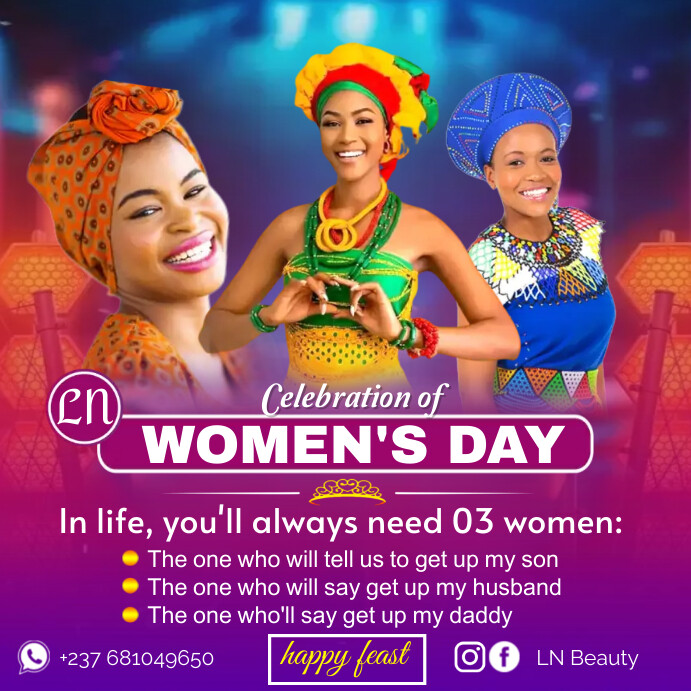 Woman Day poster 05 Template | PosterMyWall