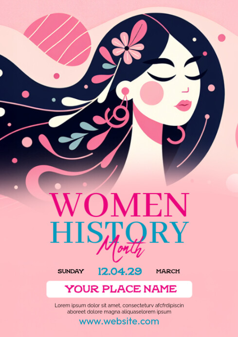 Copy of Woman History Month Woman Empowerment | PosterMyWall