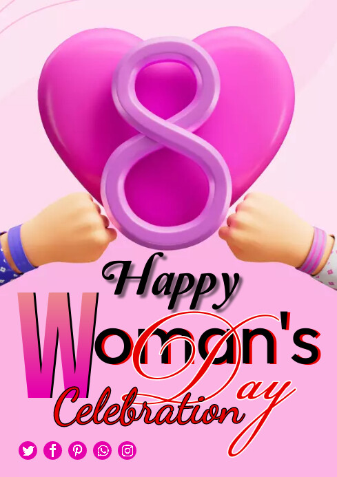 Womans day Template | PosterMyWall
