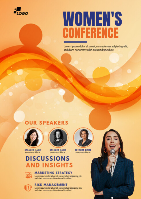 Copy of Women's Day Conference Flyer | PosterMyWall