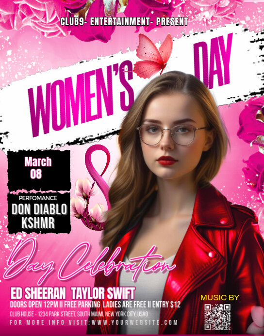 Copie de Women's Day Poster/wallboard | PosterMyWall