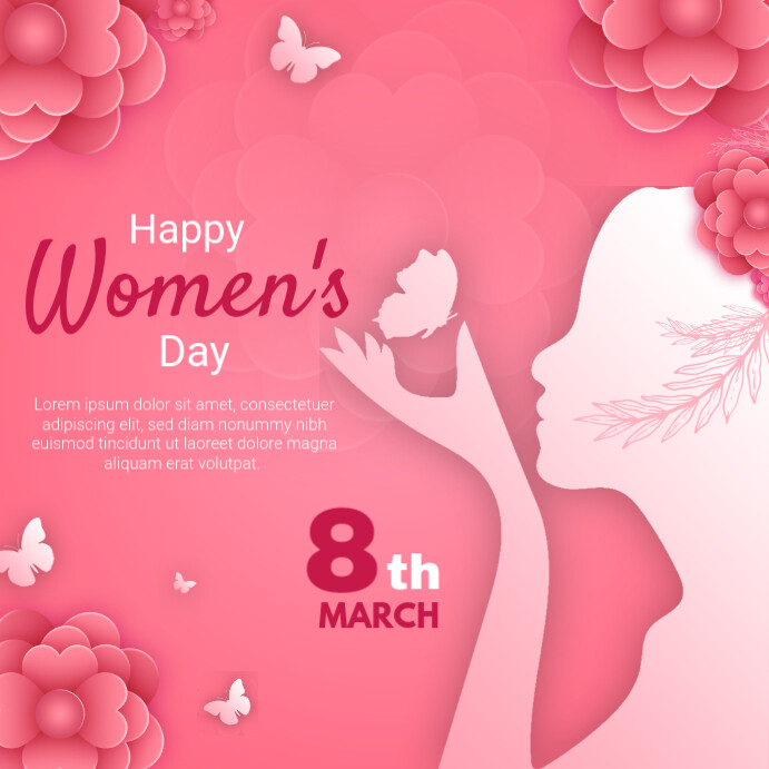 Women's Day Template | PosterMyWall