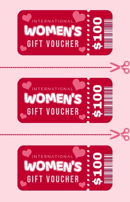 Women's Gift Voucher Design Template | PosterMyWall