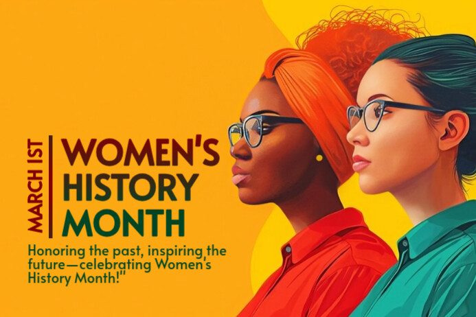 Copy of Women's History Month Poster | PosterMyWall
