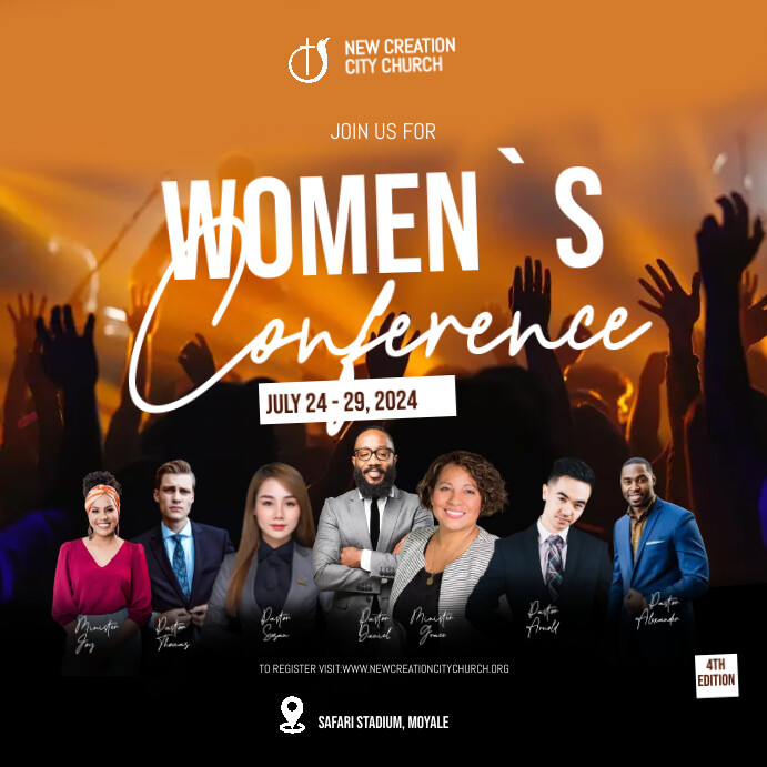 Plantilla de women`s church conference poster | PosterMyWall
