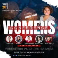 WOMEN`S CONFERENCE POSTER Template | PosterMyWall