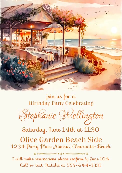 Women's Birthday Invitation Template | PosterMyWall
