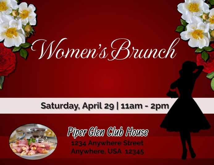 Women's Brunch Template | PosterMyWall