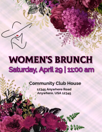 Women's Brunch Template | PosterMyWall