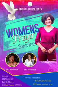 Church Women Flyer Template | PosterMyWall