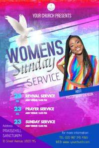 Church Women Flyer Template | PosterMyWall