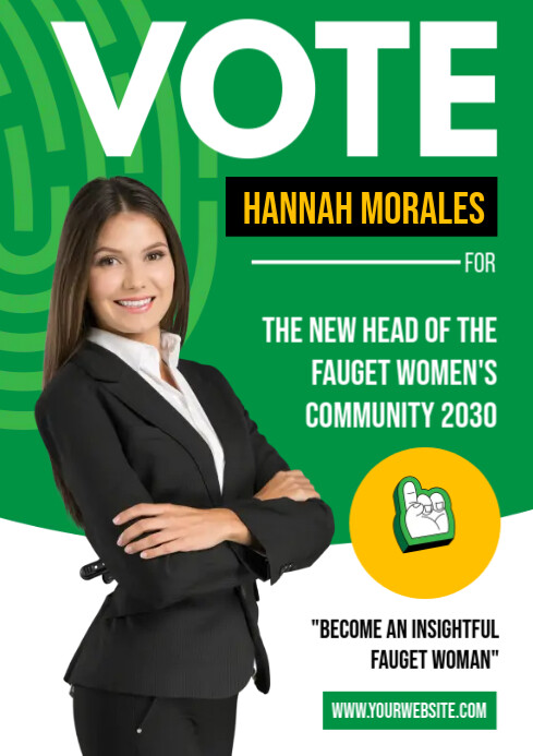 Women's Community Campaign Flyer Template | PosterMyWall