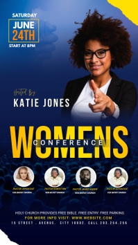 Womens Conference Ad Template | PosterMyWall