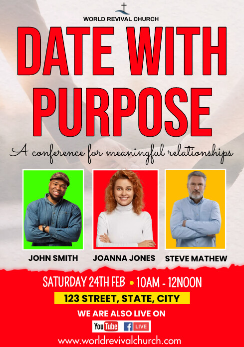 Women's Conference Template | PosterMyWall