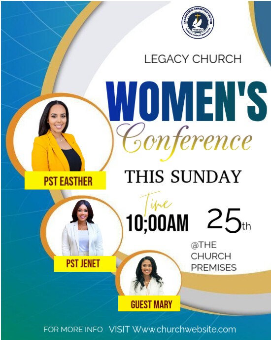 WOMEN'S CONFERENCE Template | PosterMyWall