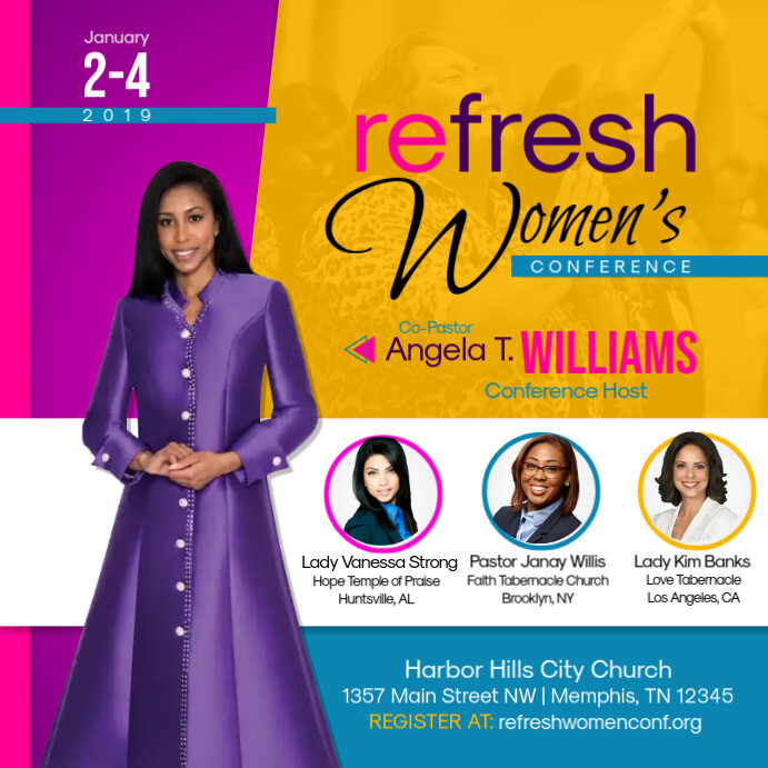 Copy of Women's Conference | PosterMyWall