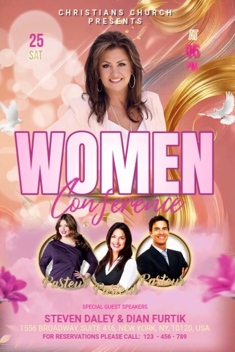 Copy of Women's Conference | PosterMyWall