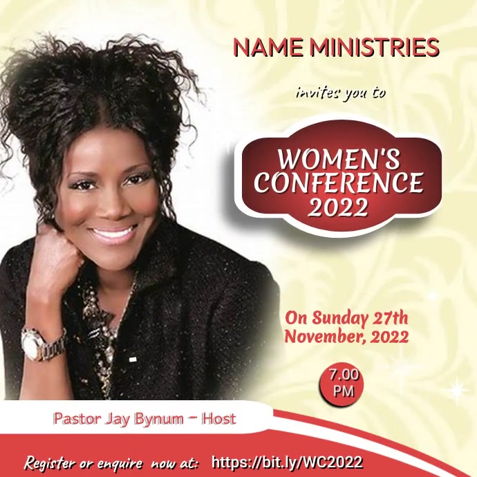 women's conference Template | PosterMyWall