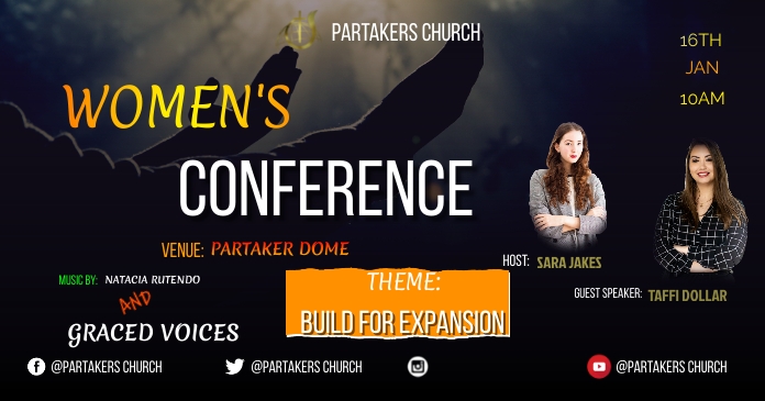 Women's Conference Template | PosterMyWall