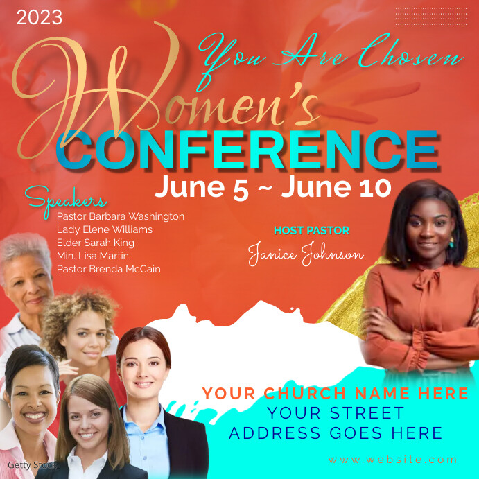 Copy of Women's Conference | PosterMyWall