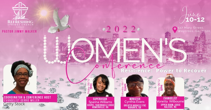 Women's Conference Template | PosterMyWall