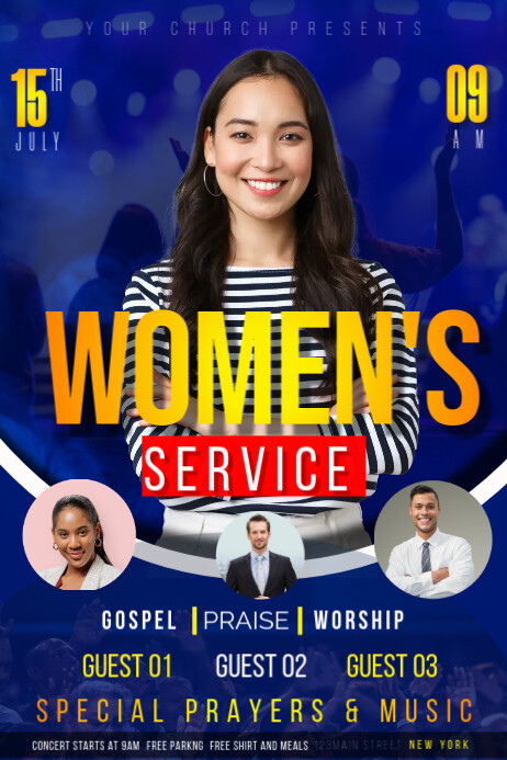 Women's Conference Template | PosterMyWall