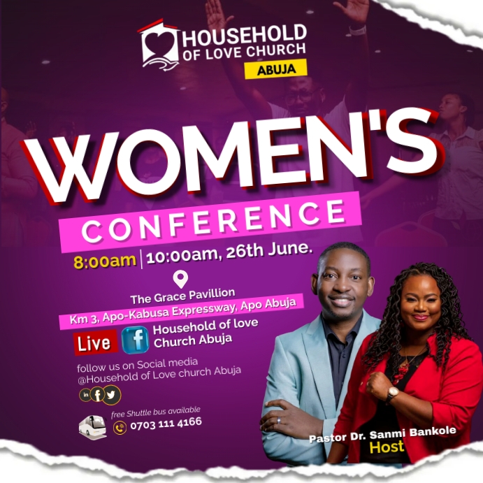 Copia de Women's Conference event flyer template (23) | PosterMyWall