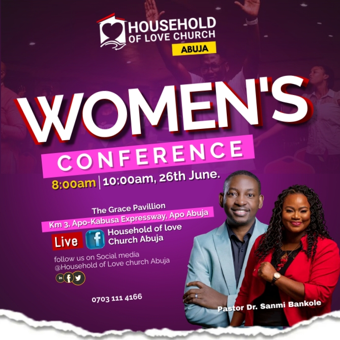 Plantilla de Women's Conference event flyer template (28) | PosterMyWall