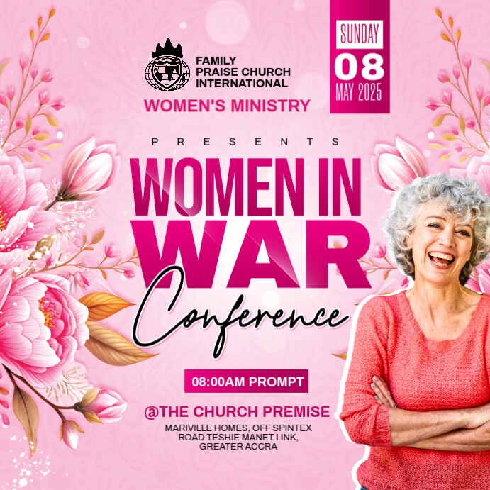 Women's Conference Flyer Template | PosterMyWall