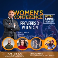 women's conference Template | PosterMyWall