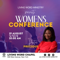 Women Conference Template | PosterMyWall