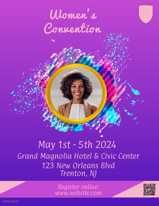 Women's Convention Template | PosterMyWall