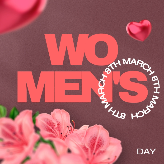 Women's day 8th March Template | PosterMyWall
